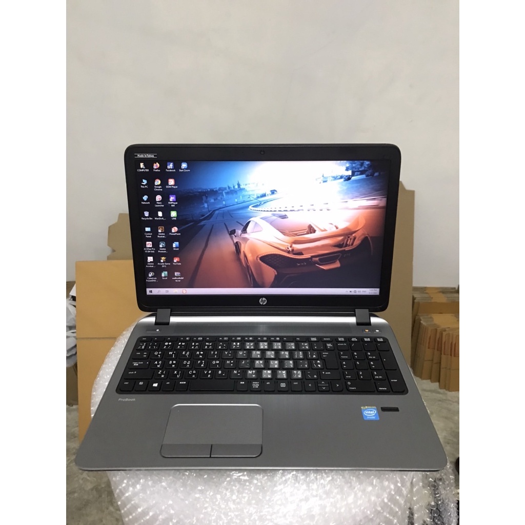 โน๊ตบุ๊ค HP Probook 450 G2 Intel celeron 3205u 1.50GHz (Ram 4GB HDD ...