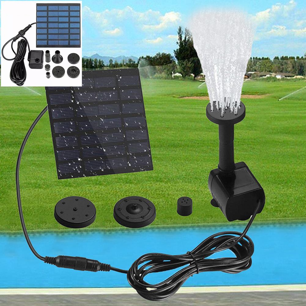 น้ำพุโซล่าเซลล์ น้ำพุ น้ำพุพลังงานเเสงอาทิตย์ แผงโซล่าเซล์ในตัว เครื่อง ...