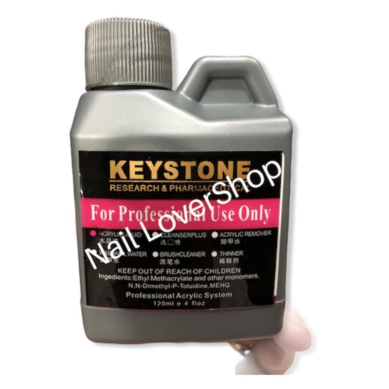 น้ำยาอะคริลิค KEYSTONE 120ml น้ำยาโมโนเมอร์ Monomer Acrylic | Shopee ...