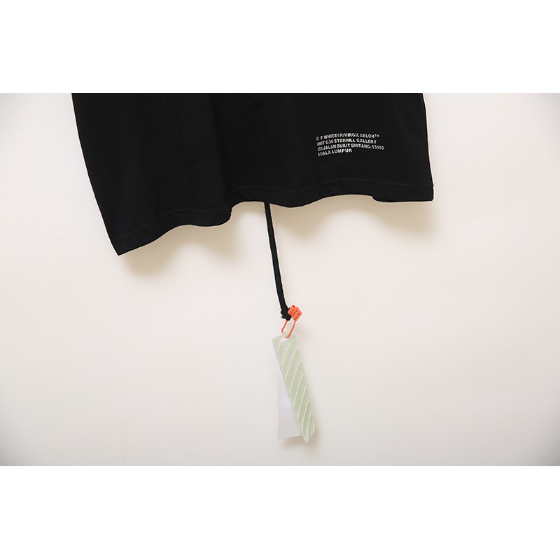 Sportlife Off White Anti-light Strip 3d Arrow เสื้อยืดลําลองแขนสั้น ...