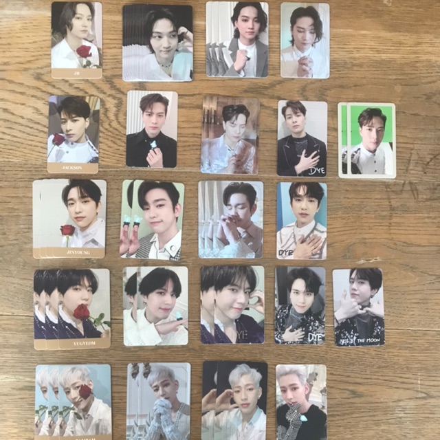 [พร้อมส่ง] การ์ด GOT7 DYE | Shopee Thailand
