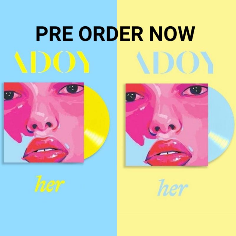 (Pre-order) vinyl ADOY : her EP (Korean Edition) Limited Edition 12นิ้ว ...