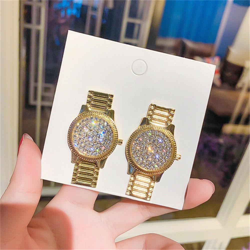 ROSE Gorgeous Watch Drop Dangle Earrings Drop Dangle Watch Shape ...