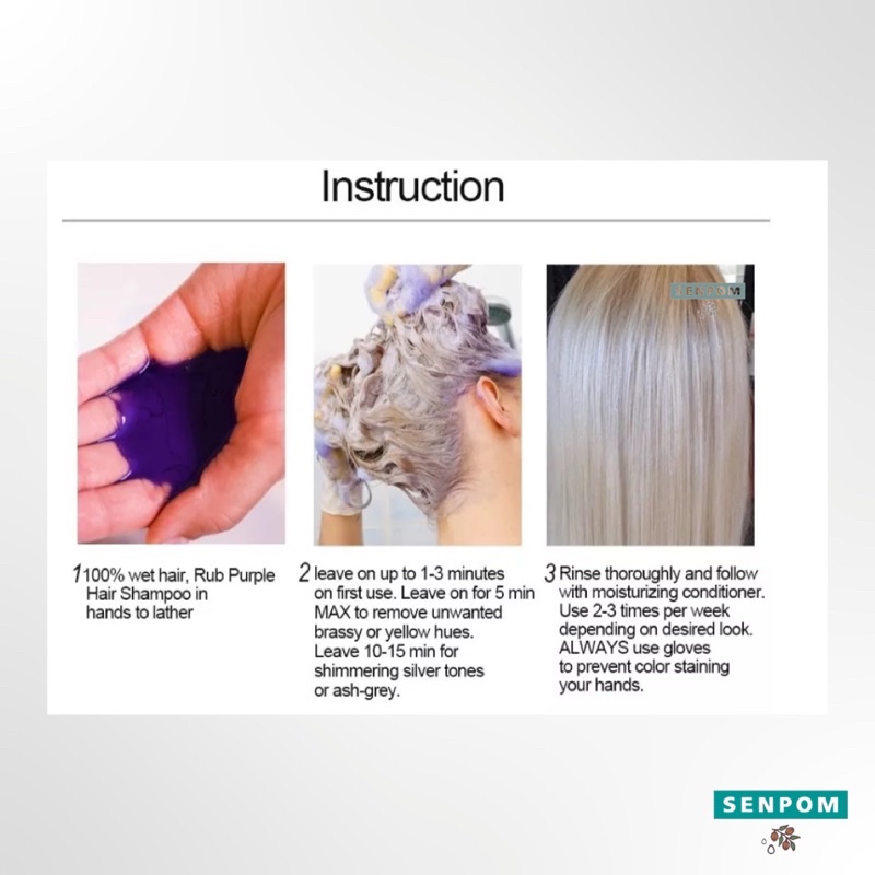 แชมพูม่วง senpom จากอิตตาลี่ ฆ่าไรเหลืองไรส้ม ไม่ติดมือ สำหรับสายฝอ ...