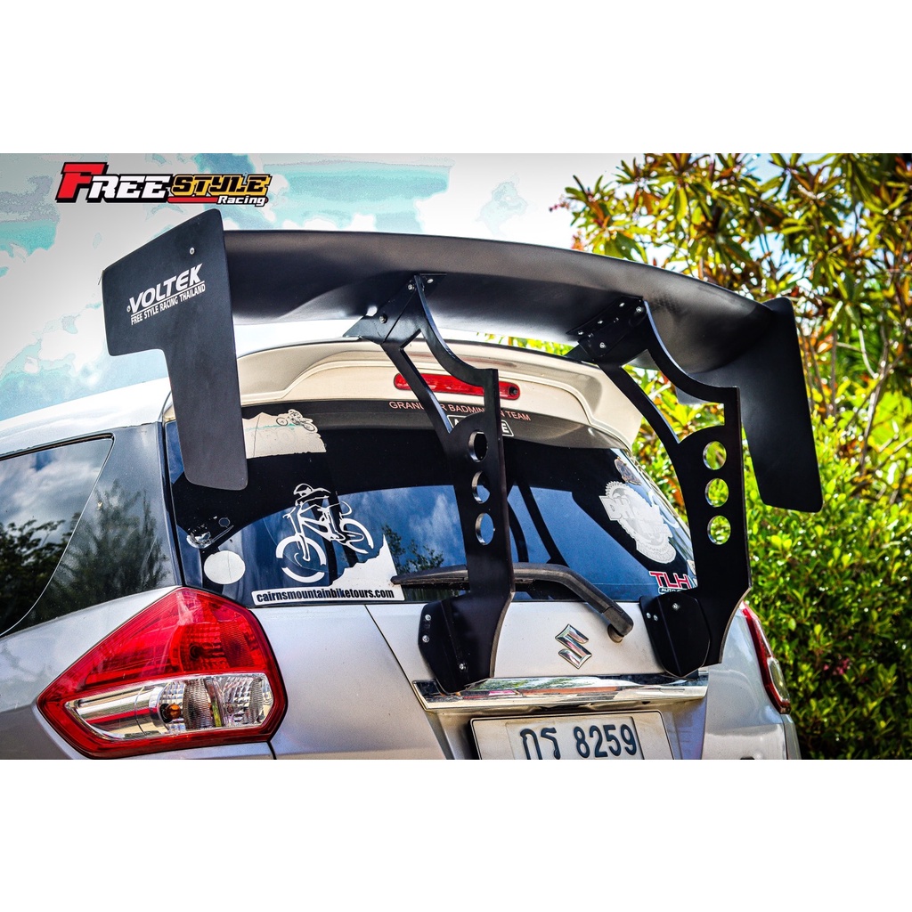 ⚡️ส่งโคตรด่วน⚡️สปอยเลอร์หลังแบบใหญ่ GIANT WING ติดได้ทั้ง 4 ประตูและ5 ...