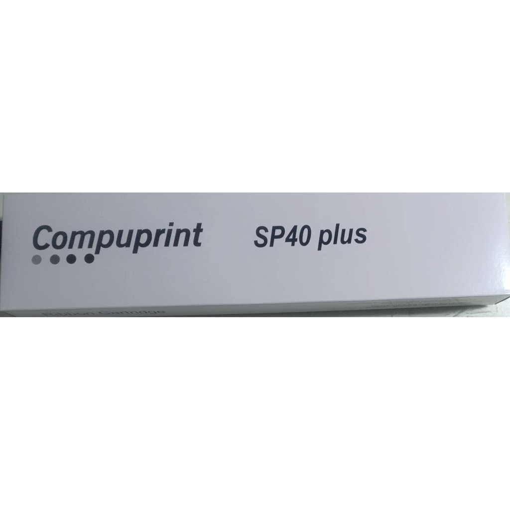 ตลับหมึกพิมพ์ริบบอน COMPUPRINT SP-40+ / SP-40 PLUS ของแท้ | Shopee Thailand