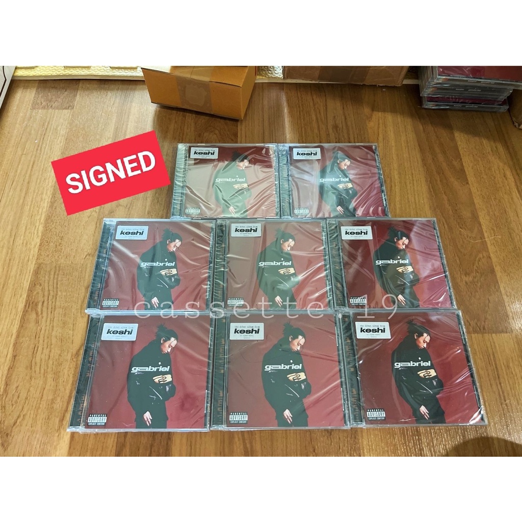 มือ1ซีล พร้อมส่ง CD Keshi - Gabriel มีลายเซ็นสด CD Shang-Chi ของแท้100 ...