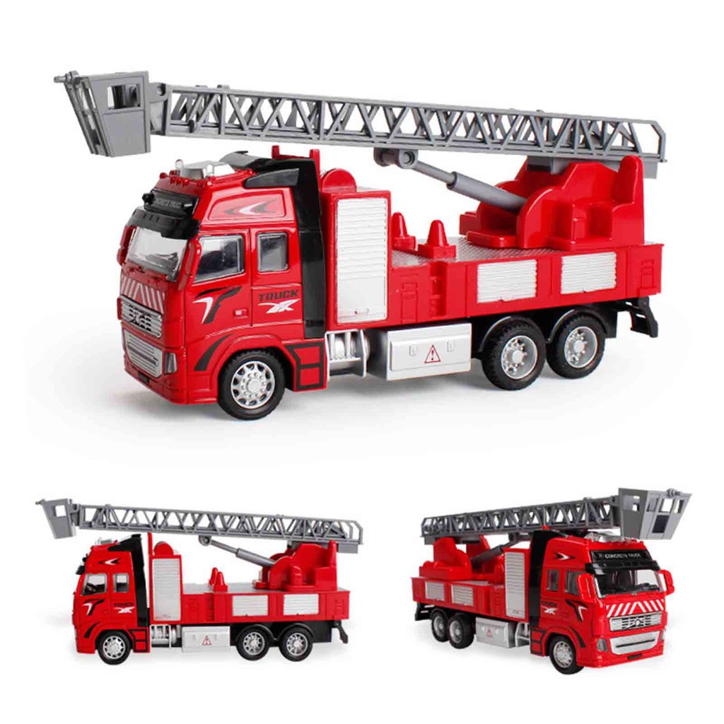Engineering Toy Mining Car Truck Children's Birthday Gift Fire Rescue ...