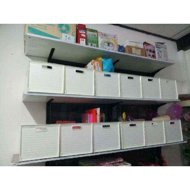 กล่องอเนกประสงค์ สี่เหลี่ยมสีขาว ยี่ห้อ Keyway รุ่น UT-38 ขนาด 27.7 x 38.7 x 25 cm ตะกร้า JVF0 ...