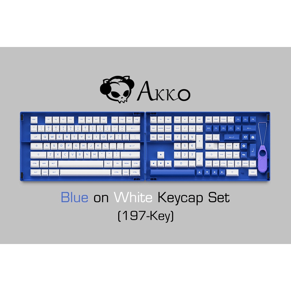 คีย์แคป Akko Mars green Cherry profile คีย์ไทย 184 ปุ่ม PBT DYE-SUB ...