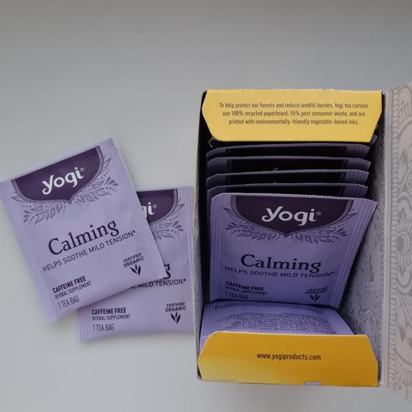 (พร้อมส่งส่งเร็ว) Yogi Tea Calming Caffeine Free ชาโยคี ดื่มก่อนนอนช่วย ...