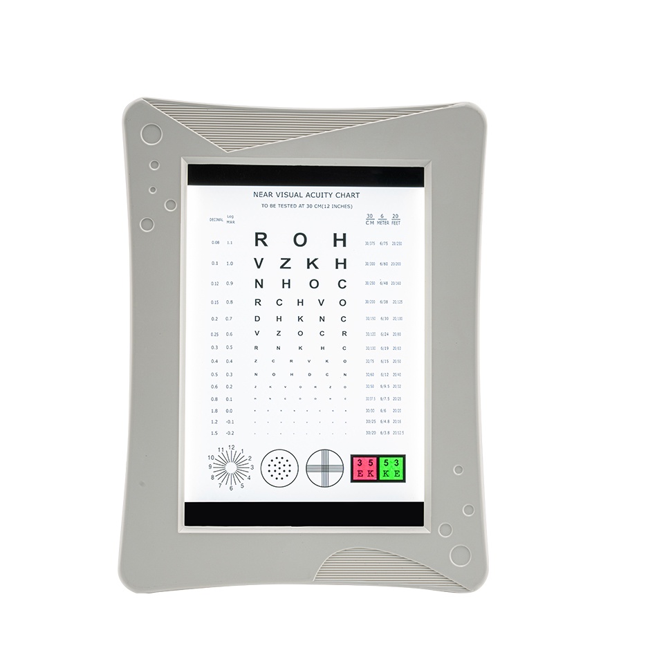Ophthalmic equipment Near Vision Chart with LED light high quality far ...
