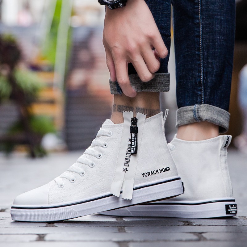 รองเท้าผ้าใบลําลองสําหรับ Unisex เหมาะกับการเล่นกีฬา Kasut Kanvas Kas ...