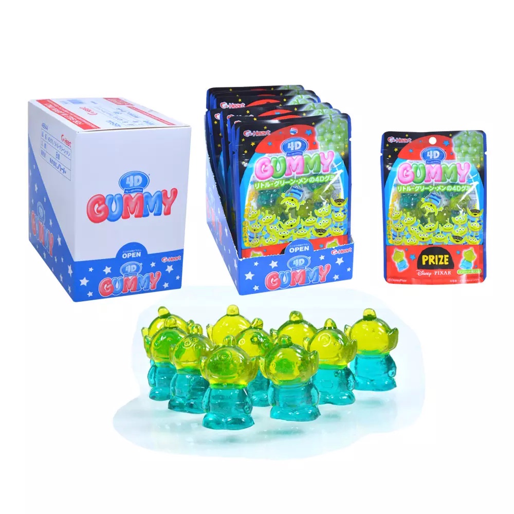 พร้อมส่ง 4D GUMMY Toy Story Little Green Men PompompurinLotsoMonsters ...