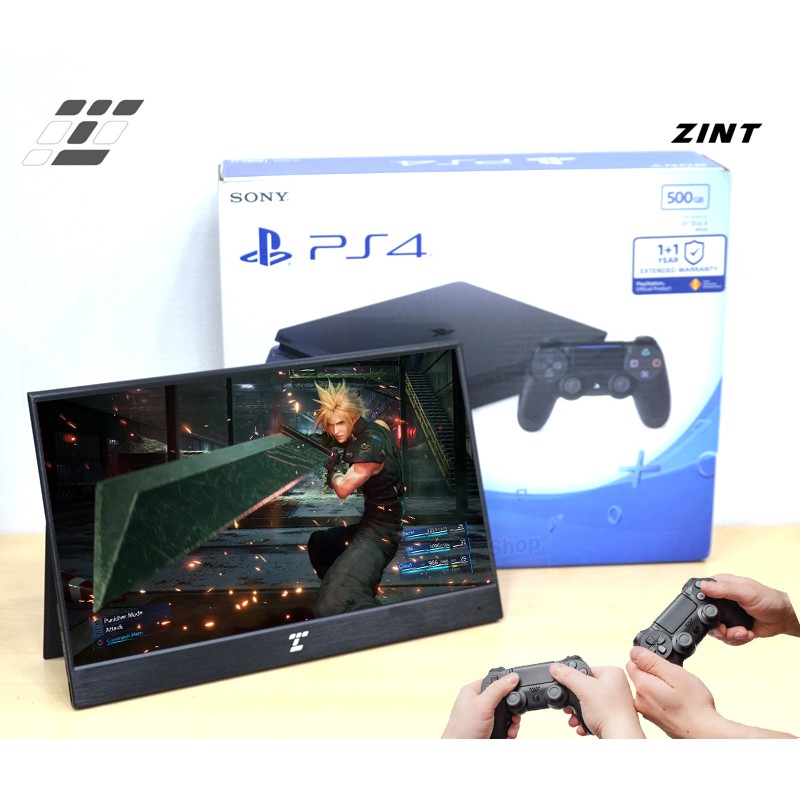 Zint HD20 Portable Monitor จอพกพา ขนาด 13 15.6 รุ่นSilver จอกระจกใส 17 ...