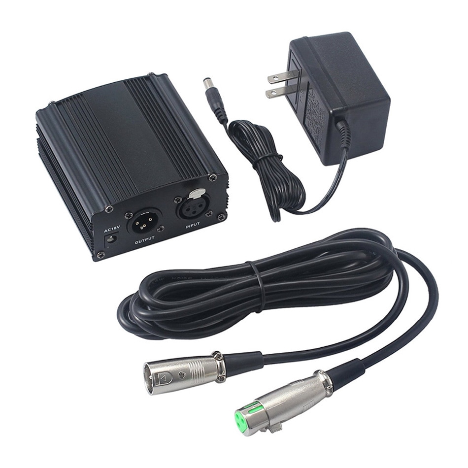 พาวเวอร์ซัพพลาย 1 - Channel Xlr Phantom Power 48v Phantom Power Supply ...