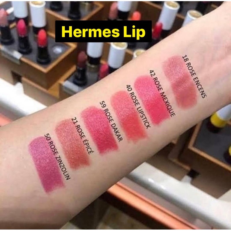แท้ ลิป Hermes Rouge A Levres Lipstick 3g มีสีลิมิเตดคะ - brandname ...
