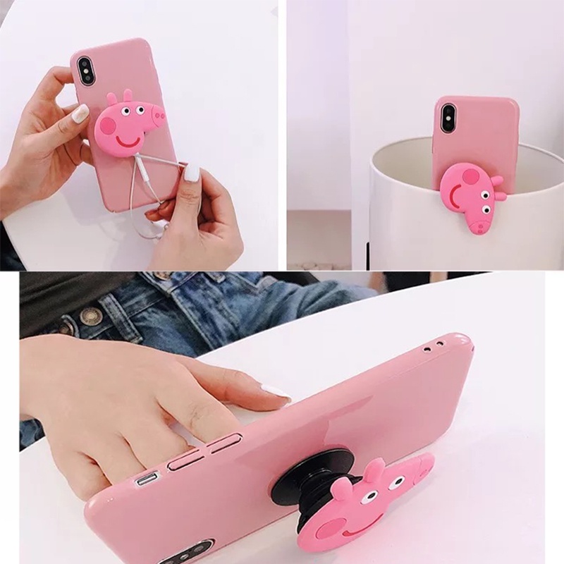 กริ๊ปต็อก ลายการ์ตูน น่ารัก สำหรับติดโทรศัพท์มือถือ ตัวติดโทรศัพท์ ตัวป๊อปติดมือถือ Giptok ...