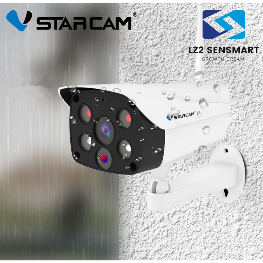Vstarcam C61S 3mp ความละเอียด 3MP VR กล้องวงจรปิดไร้สาย Wifi Camera ...