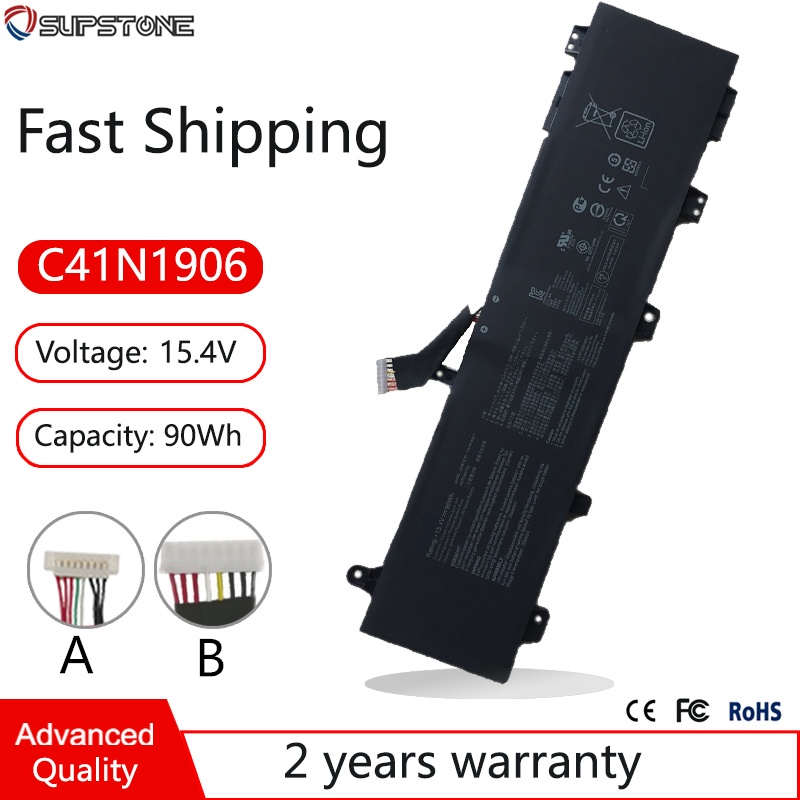 C41N1906-1 Battery For Asus Rog TUF506QM TUF506QR TUF566QR TUF566QM ...