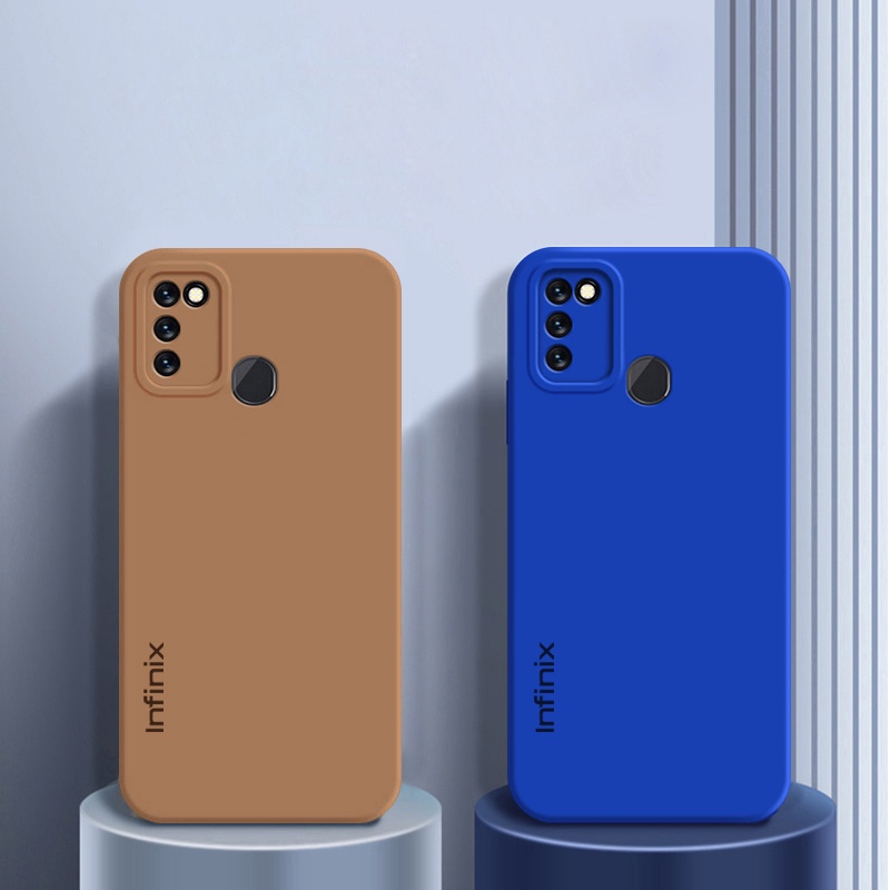 เคสซิลิโคนนิ่ม สีพื้น สําหรับ Infinix Smart 5 6 Plus 5A X6511B X657C X657 - iopco.th - ThaiPick