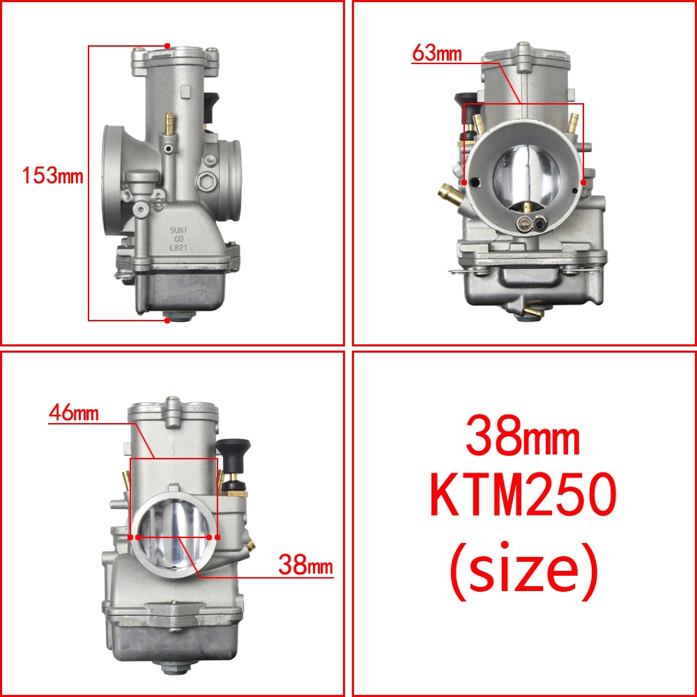 №Mikuni TMX PWK PWM TMX38 TX38 TMX40 TX40 TMX42 TX42 คาร์บูเรเตอร์ 2017 ...