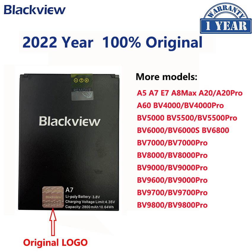 100 สำหรับ Blackview BV5000 BV5500 BV6000 BV6000S BV6800 BV7000 BV8000 ...