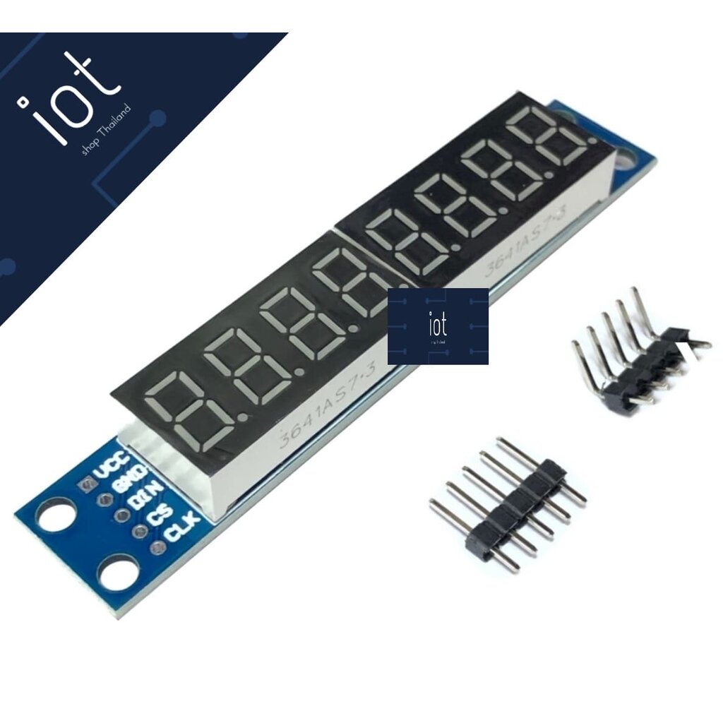 7 Segment 8 bits Display Module MAX7219 0.36" | Shopee Thailand