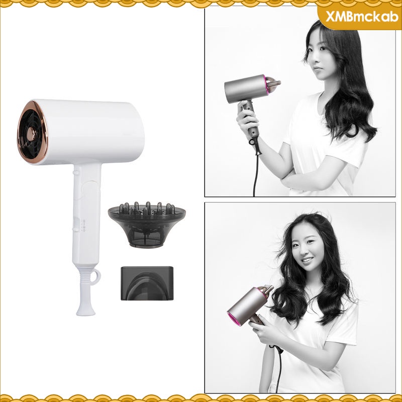 Portable Hair Dryer Diffuser Cover Blower Travel Universal Tool White ...