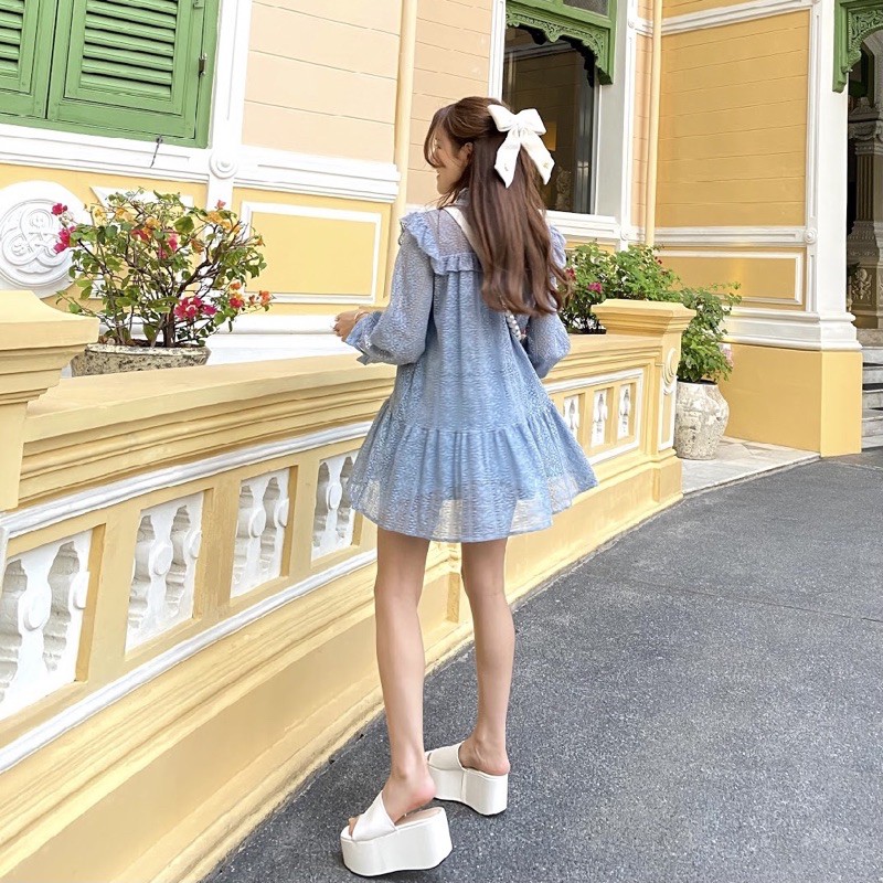 FLAT2112 FF0011 : WISTERIA DRESS - flat2112 - ThaiPick