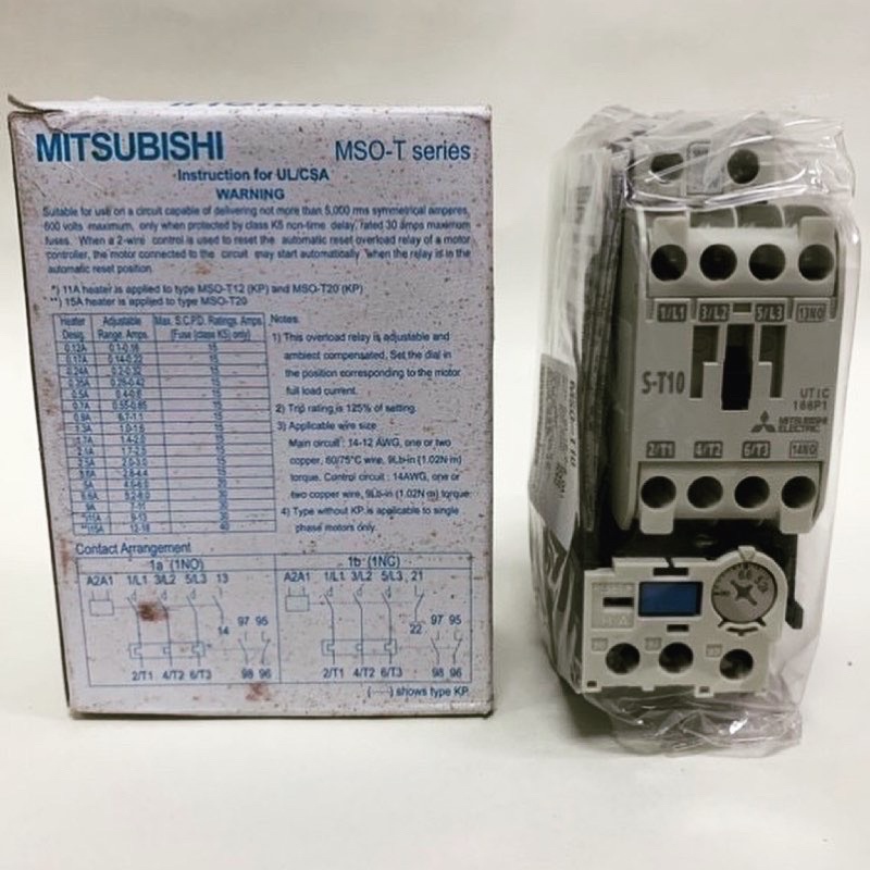 Magnetic MSO-T10 Overload8A (Mitsubishi) | Shopee Thailand