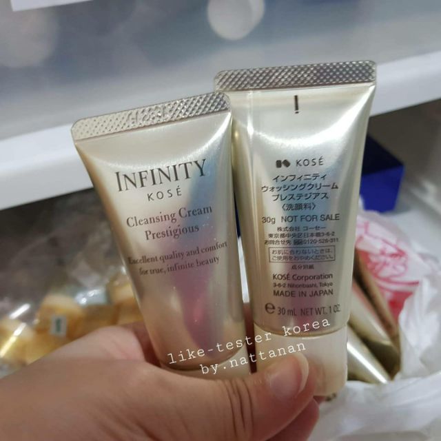 KOSE INFINITY CLEANSING CREAM PRESTIGIOUS 30ML. | Shopee Thailand