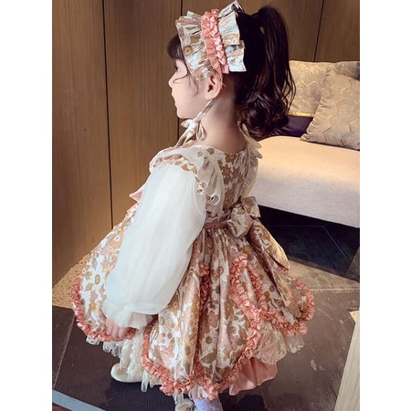 โลลิต้า สาวสาว lolo princess กระโปรงฤดูใบไม้ผลิเด็กใหม่ของเกาหลีตะวันตก ...