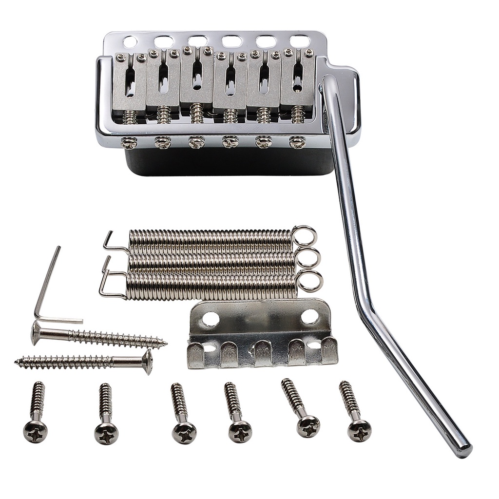 Wilkinson Wvp6-Sb 54 มม. 5 + 1 หลุมอานสะพานสแตนเลสสําหรับกีตาร์ญี่ปุ่น ...