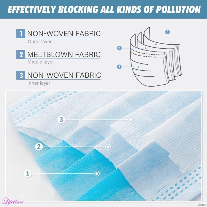 50 Pcs / Pack Disposable Children's Masks Immune Protection Masks ...