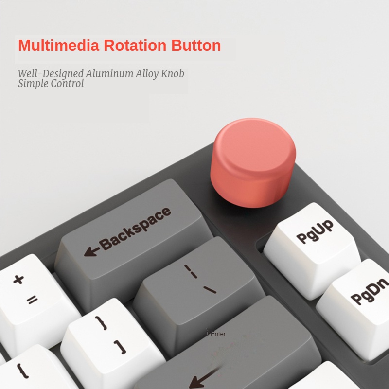 Lychee G66/G66 Pro G66pro RGB แป้นพิมพ์แบบกลไก สามโหมด ไร้สายบลูทูธ 2 ...