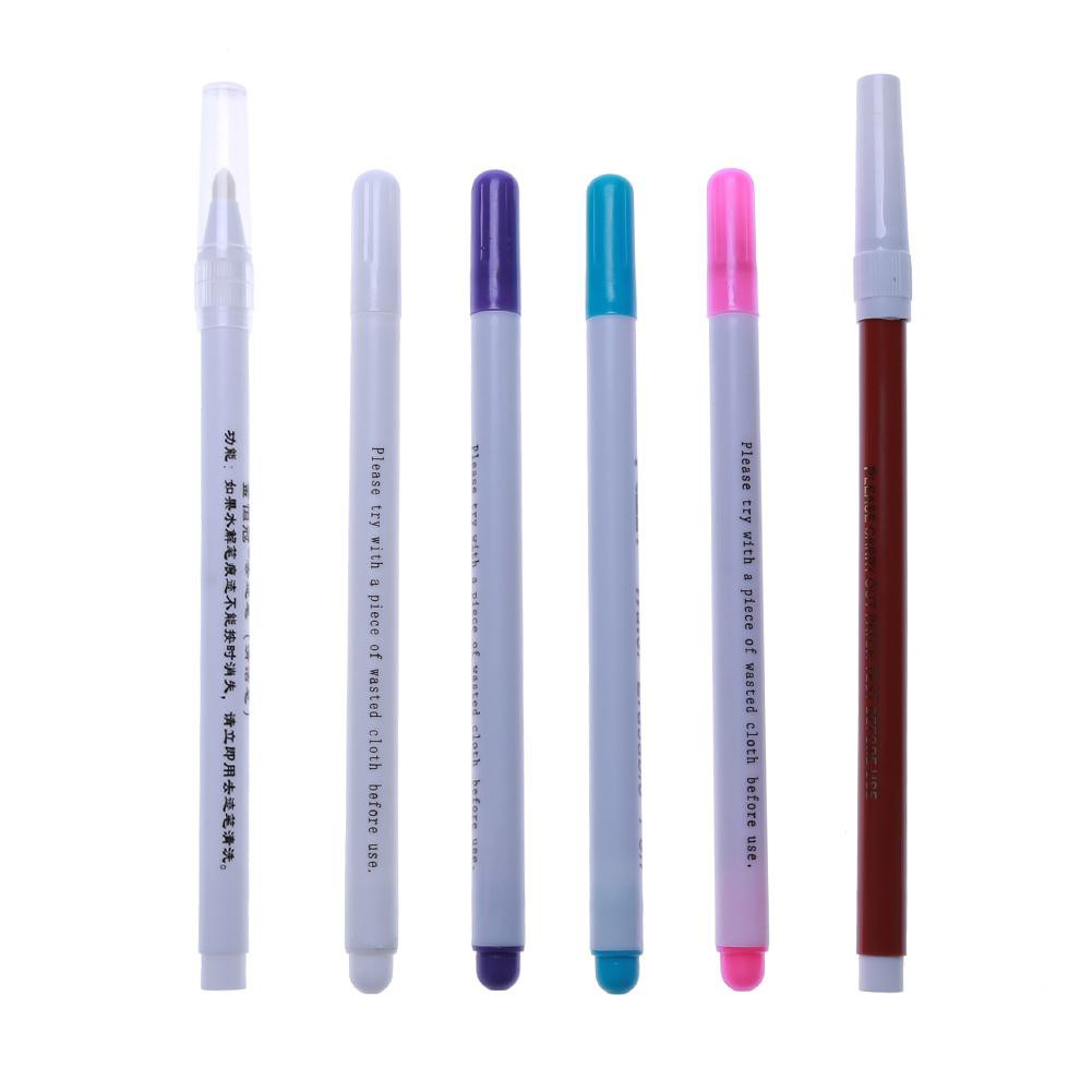 [HIGHPLES] 6pcs Sewing Tools Pens Air Erasable Pen Easy Wipe Off Water ...