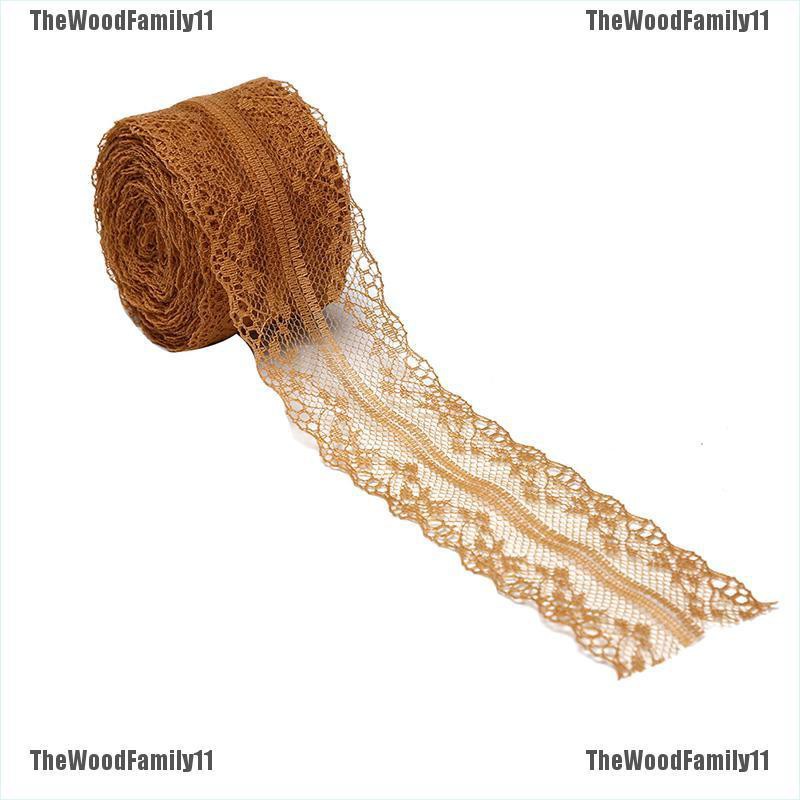 TWF Beautiful embroidered lace ribbon unilateral net lace trim DIY ...