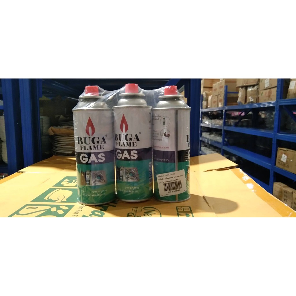 ♥Codyแก๊สกระป๋องบูก้า Buga Frame Gas ใช้ได้ทั้งหัวพ่นไฟและเตาปิคนิค ...