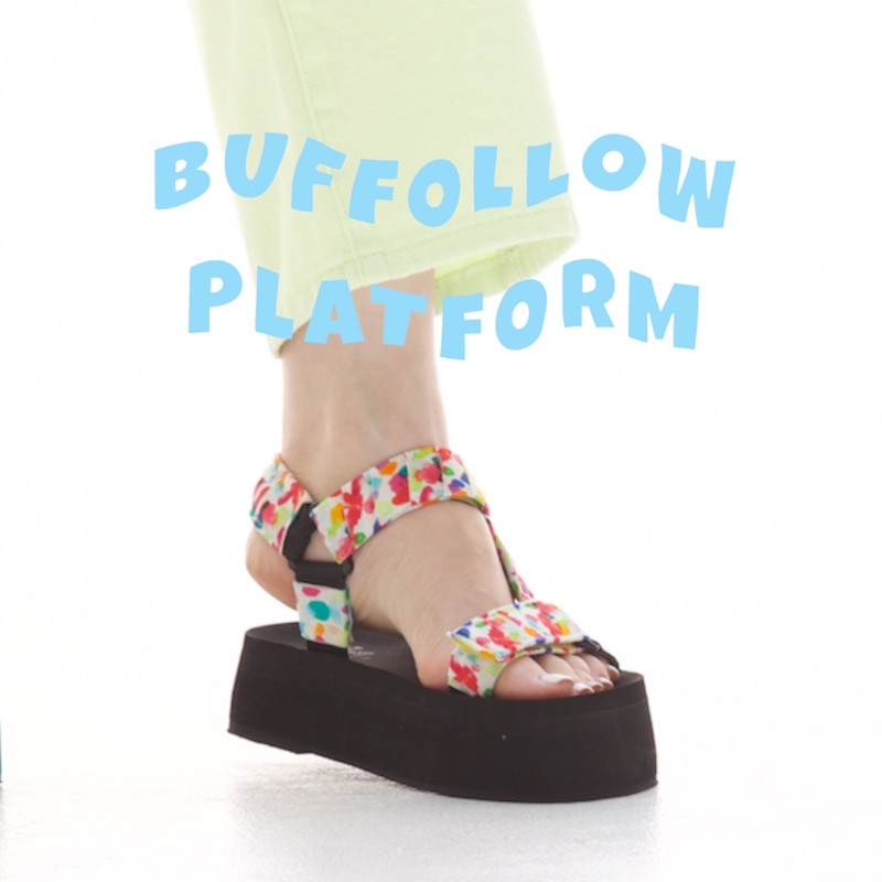 BUFFOLLOW PLATFORM PLANET ส้นตึกสูง 2 นิ้ว - buffollowshop - ThaiPick