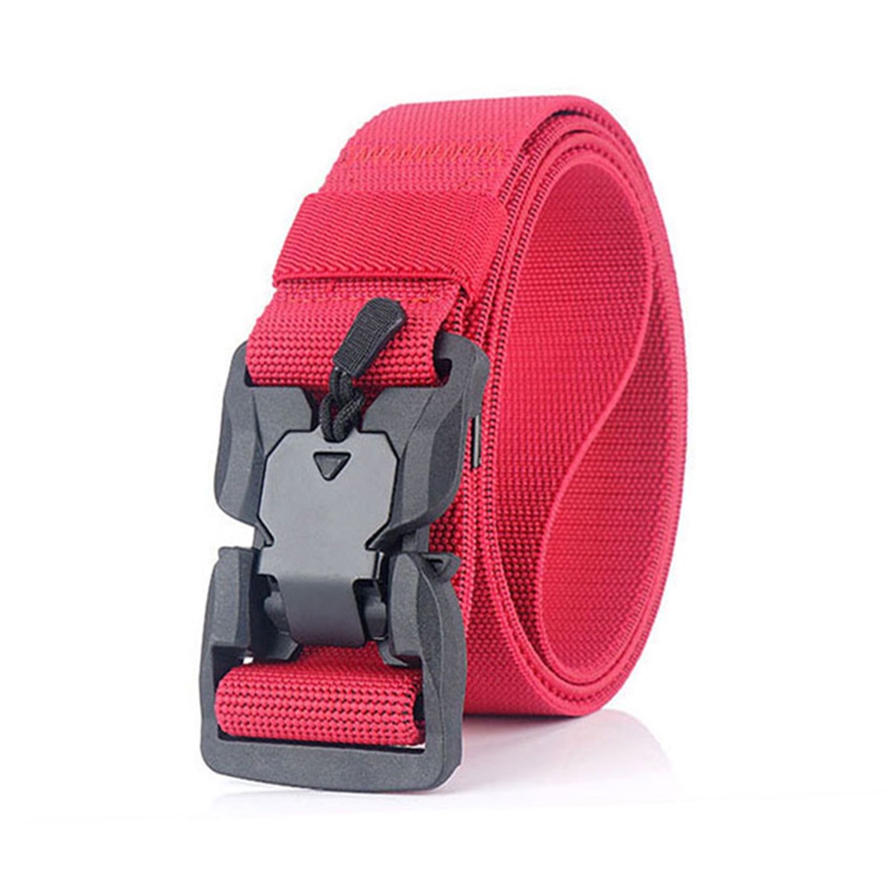 CANTIK Quality Fashion Versatile Elastic Nylon Belt Slide POM Magnetic ...