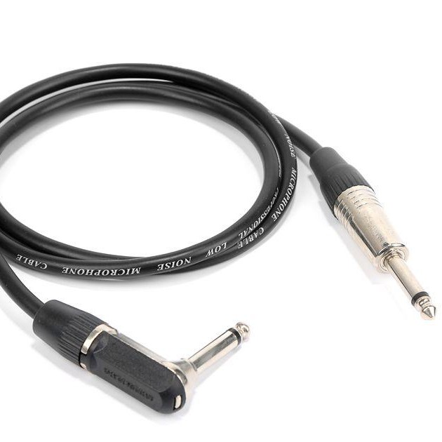 1.5m3m5m10m6.35mm Jack To 6.35mm 14 Microphone Cable Guitar cord Mono ...