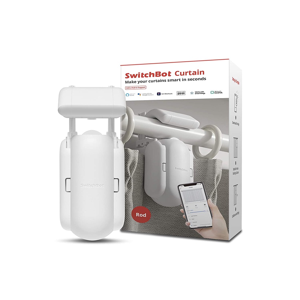 SwitchBot Curtain Rod 2 สินค้าประกันศูนย์ไทย | Shopee Thailand