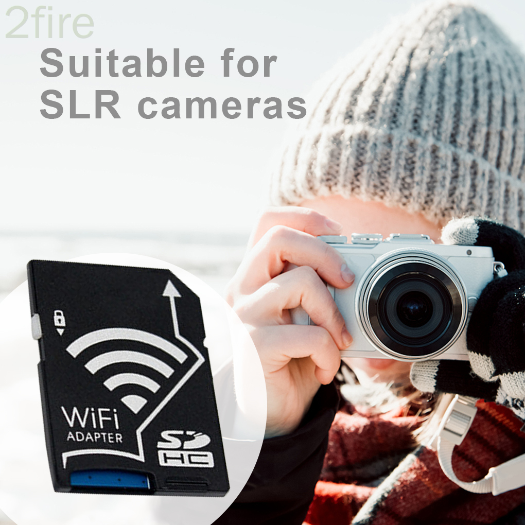 Micro TF Converter Wifi SD Card Adapter High Quality Camera Photos Wireless Transmit Replacement ...