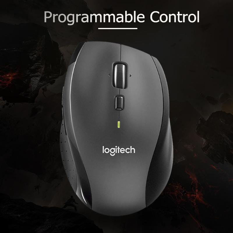 Logitech M705 Optical Wireless Mouse Ultra Long Power Business Game ...