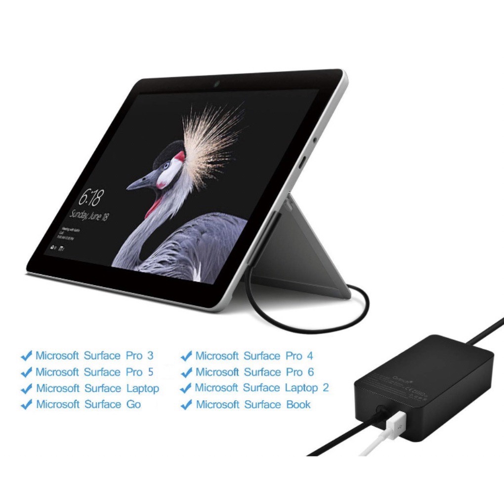 Adapter Surface 44W 65W 102W PD Charger สายชาร์จ Surface Connect for ...