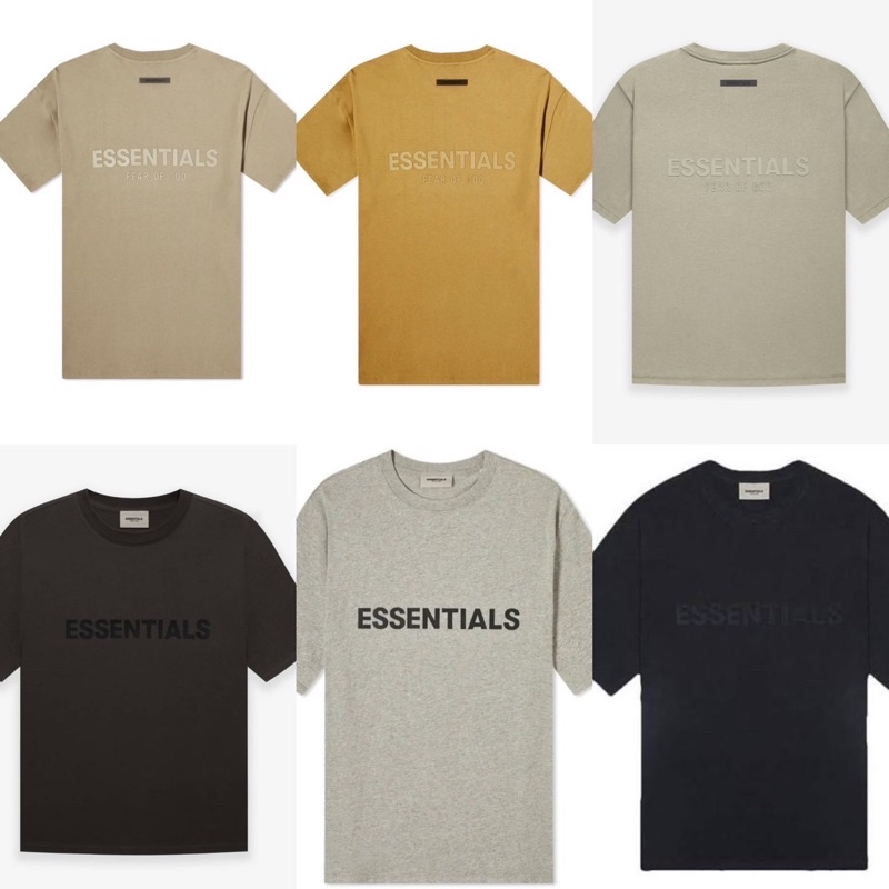 พร้อมส่ง FOG - Fear Of God Essentials T-Shirt | Shopee Thailand