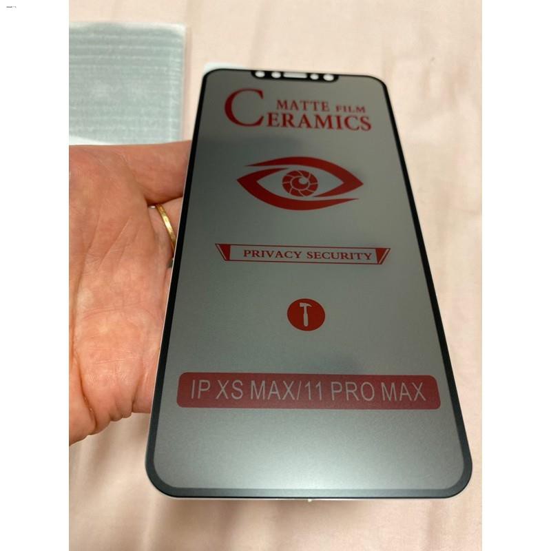 Privacy MatteSoft Ceramic Film For iPhone 12 11 Pro XS Max X XR 6 6S 7 ...