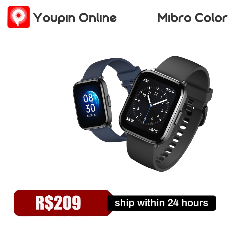 [World Premiere]Mibro Color Smartwatch 5ATM Waterproof SpO2 270mAh ...