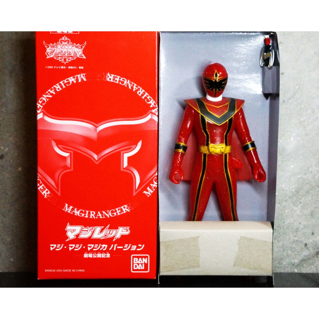 Bandai Sentai Magiranger Magi Red 6.6 นิ้ว เซนไต มาจิเรนเจอร์ พร้อม ...